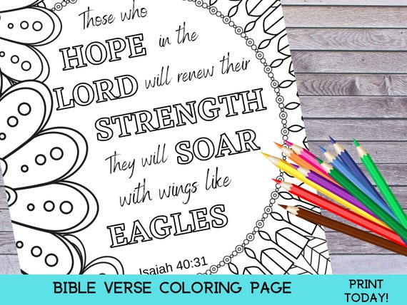 Coloring Pages With Isaiah