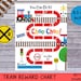 Train Reward Chart Printable, Kids Behavior Chart, Reward Chart for ...