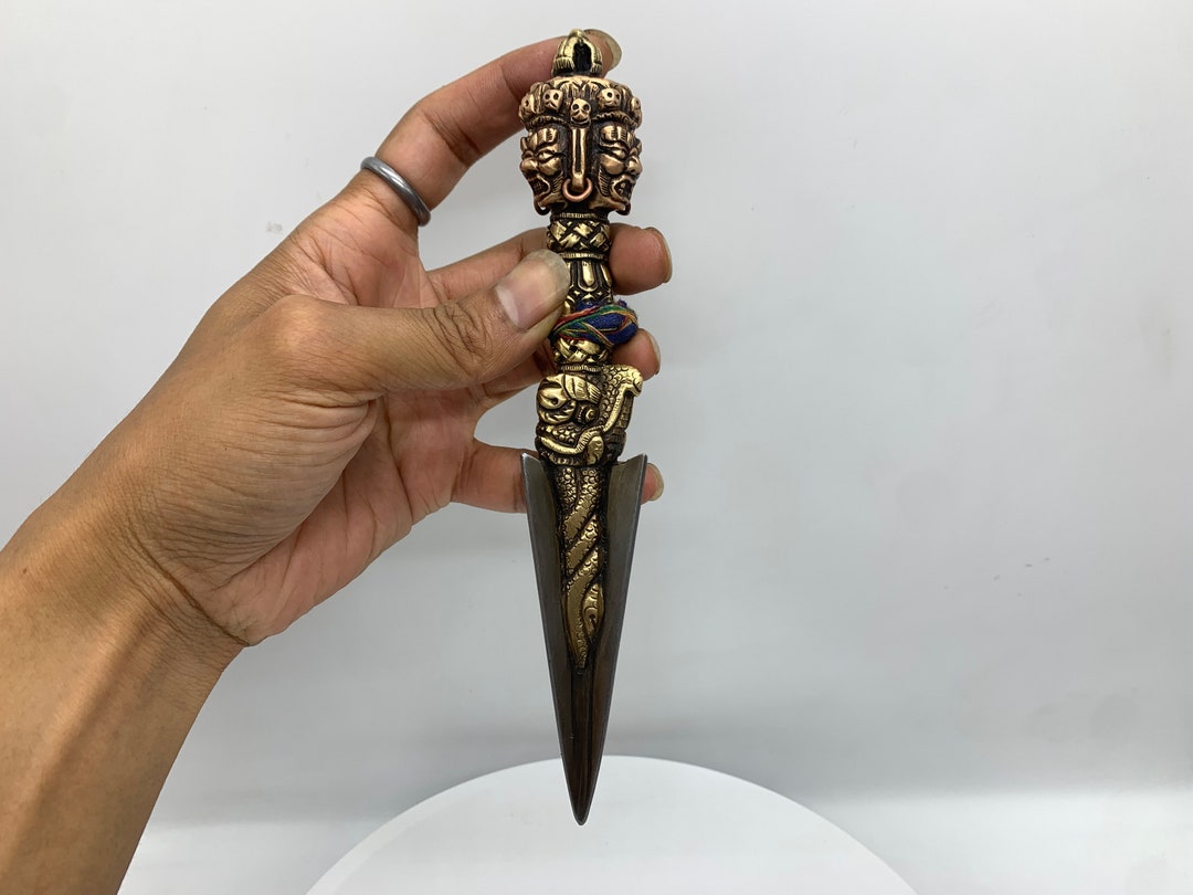 8 Inch Length Hand Made Phurba for Action. Ley Phur. Ritual Dagger ...