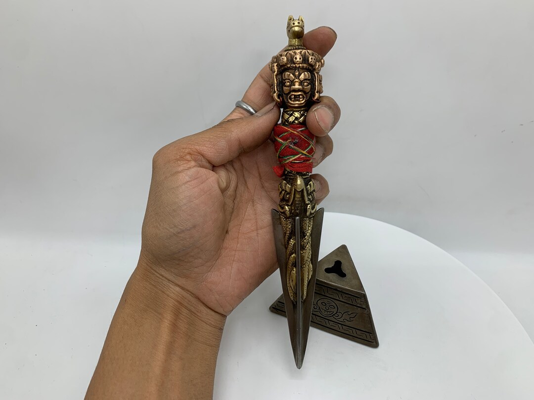 8 Inch Length Tamdrin Phurba. Tamdrin Cho Phur. Consecrated and ...