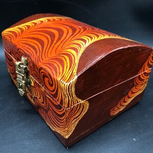 Traditional Tibetan Tiger Skin Box. Painted Tiger Skin. Hand - Etsy