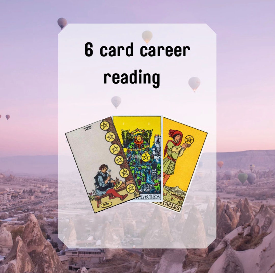 6 Card Intuitive Tarot Career Reading - Etsy