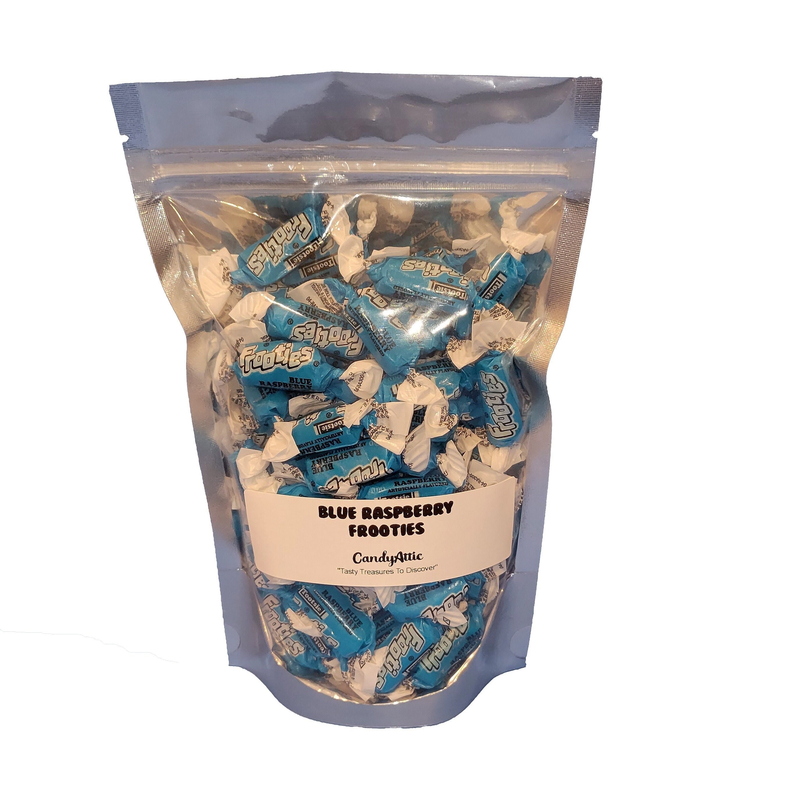 Candy Pouch Blue Raspberry Frooties Candy Raspberry Chews | Etsy