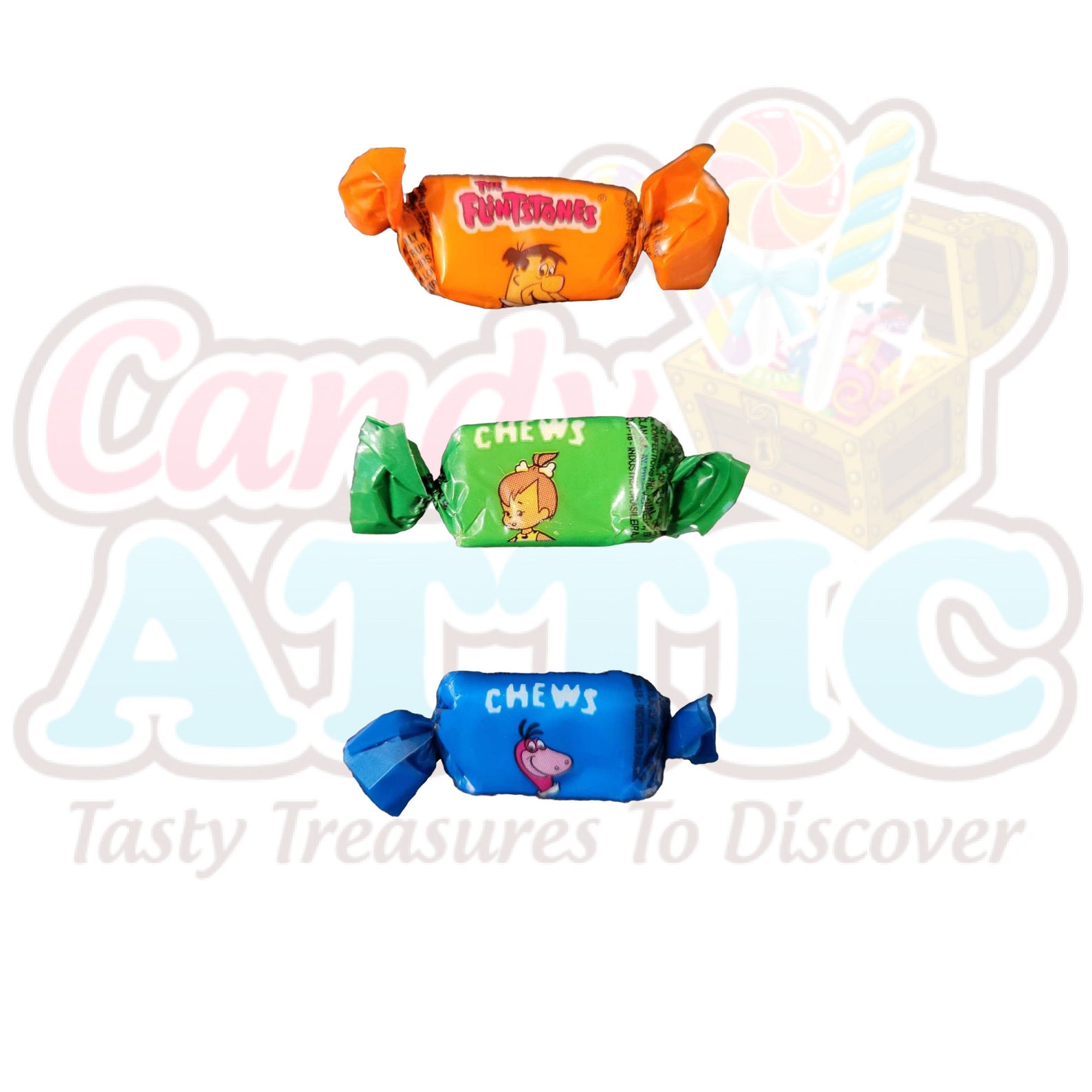 The Flintstones Fruit Chews Candy Pouch Alberts Taffy - Etsy