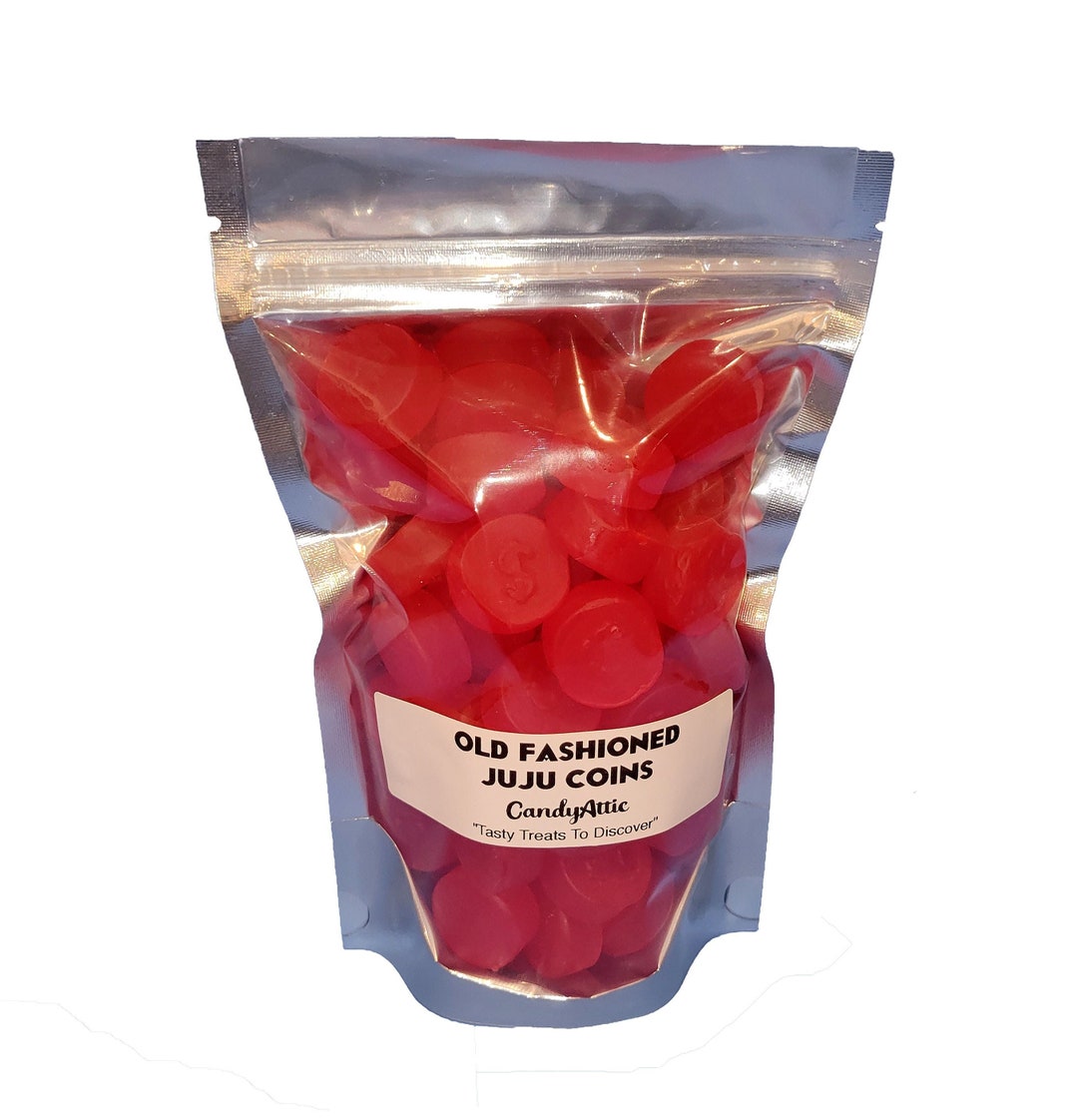 Cherry Juju Coins Candy Pouch~ Old Time Candy Favorite ~ 12 Ounce Bag ...