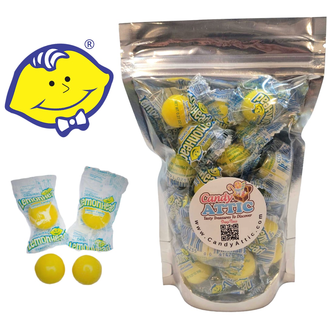 Original Lemonhead Candy ~ Lemonheads ~ Lemon Head Candy ~ 1/2 LB ...