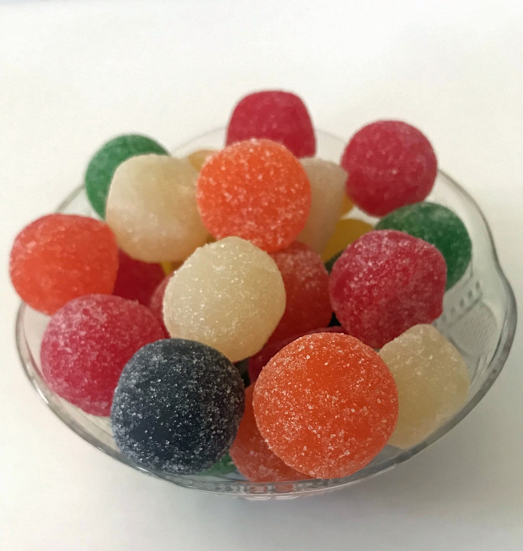 Jumbo Gumdrops ~ Giant Gumdrops ~ Assorted Flavors ~ Old Time Candy ~ 1 ...