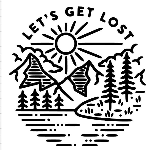 Let Get Lost - Etsy
