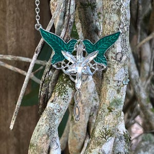Evenstar Necklace Elven Leaf Jewellery Elf Ivy Enamel Pin Cute Lord ...