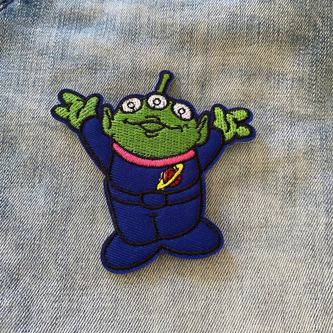 Toy Story Alien Iron on Patch for Denim Jacket or Bag Patch, Little ...
