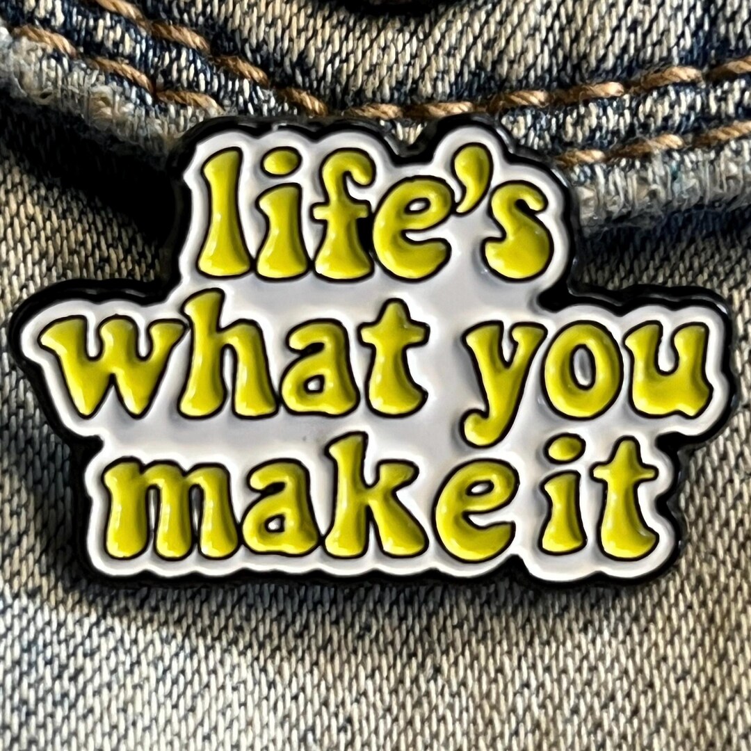 Positive Vibes Pins Motivational Quotes Pin, Inspiration Pinback Button ...