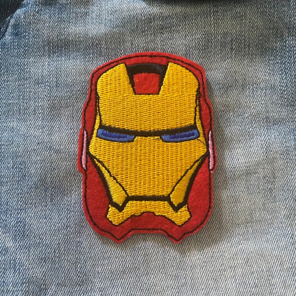 Iron Man Patch - Etsy