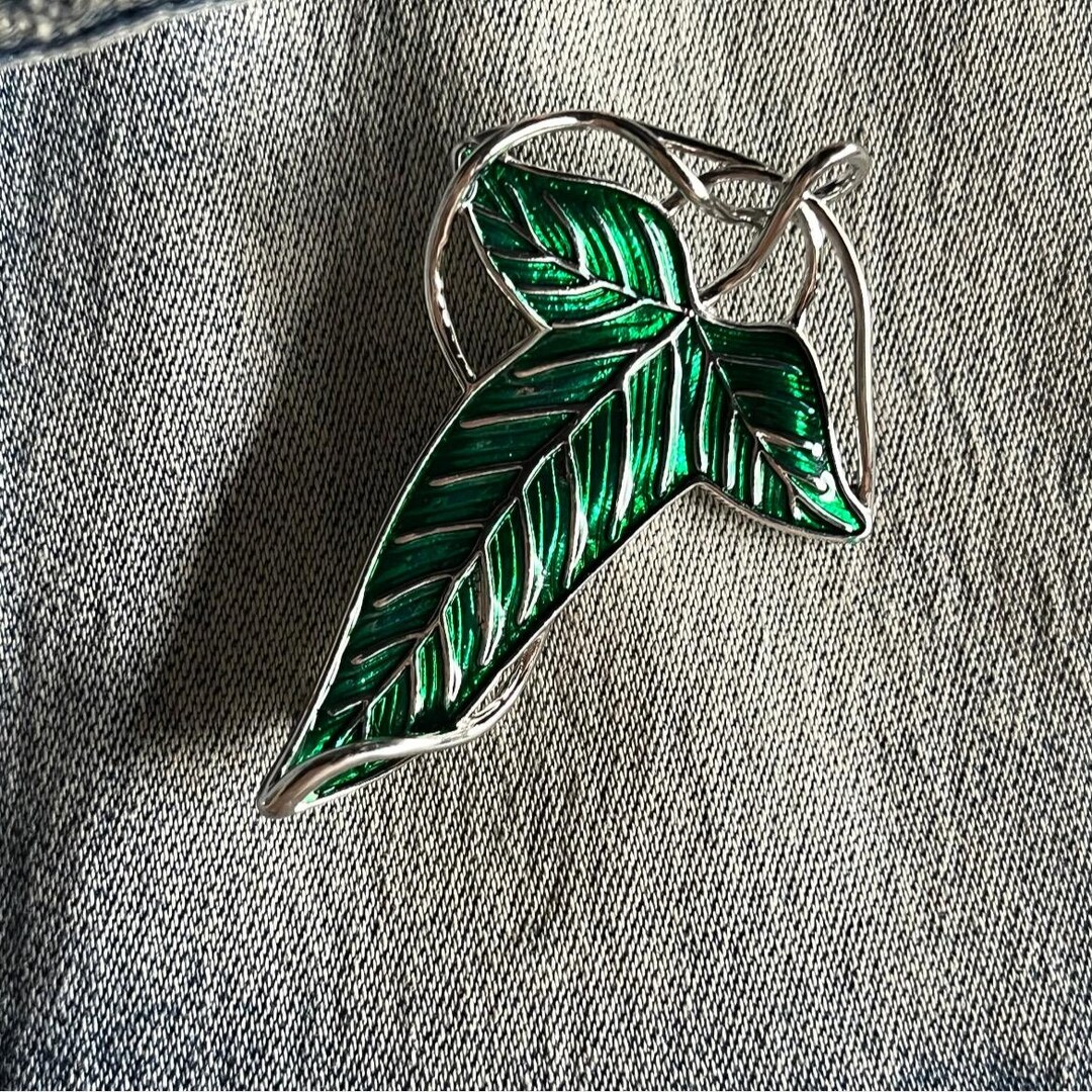 Elven Leaf Elf Enamel Pin Lord of the Rings Elfin Pins LOTR or Evenstar ...