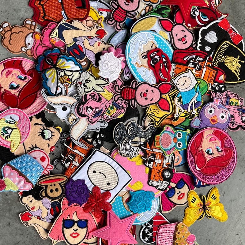 Cartoon Patches - Etsy