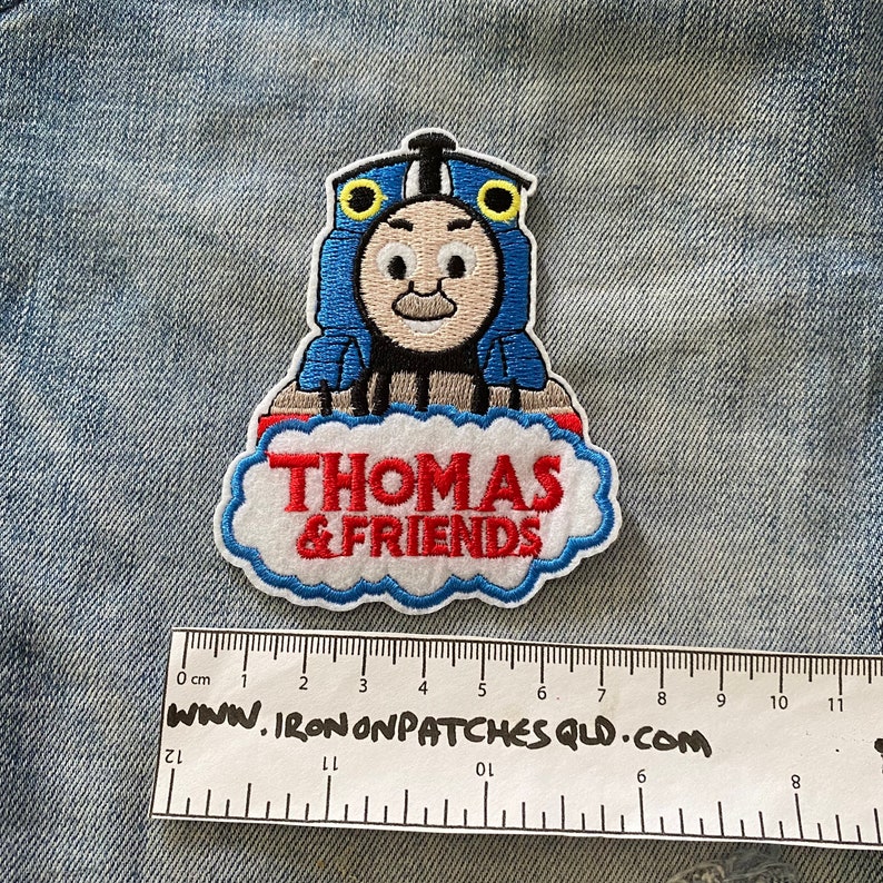 Thomas the Tank Engine Thomas and Friends Iron on Patch for Denim ...