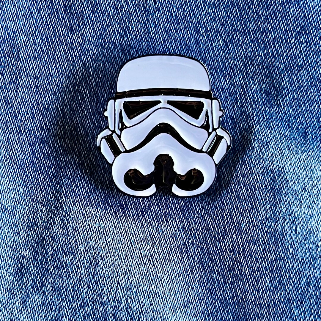 Star Wars Stormtrooper Enamel Pin Star Wars Denim Jacket Space Badge ...