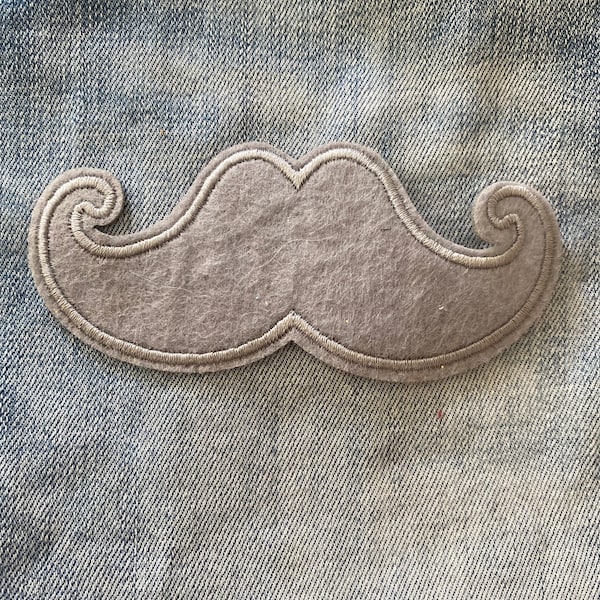 Mustache Iron On - Etsy