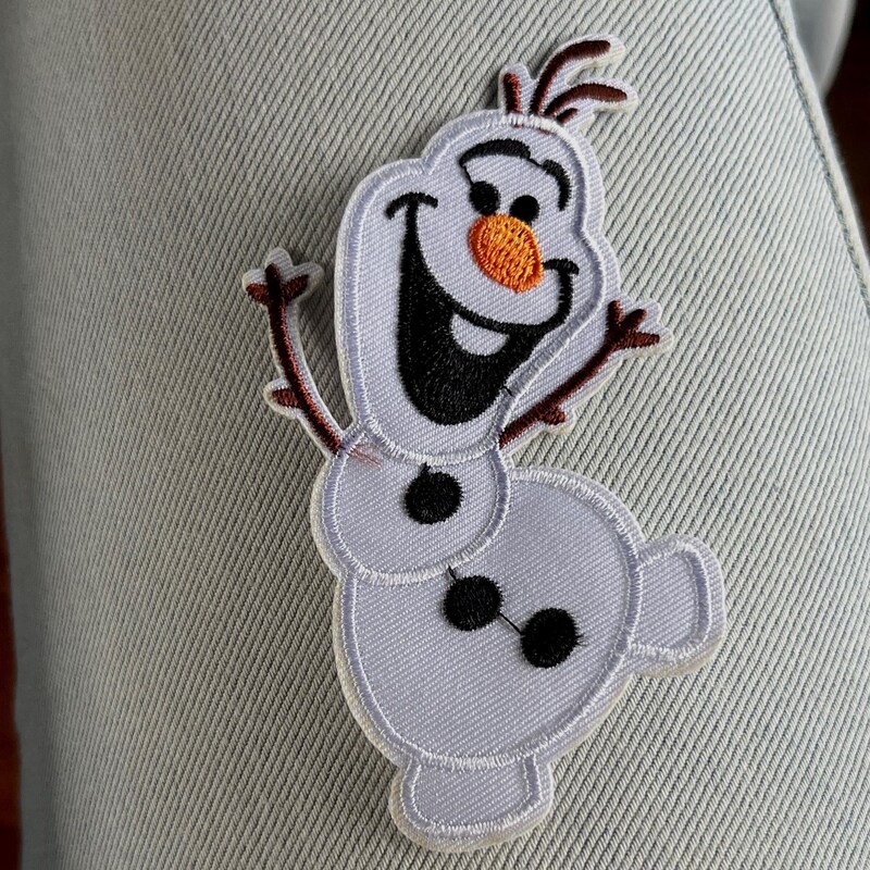 Olaf Applique - Etsy