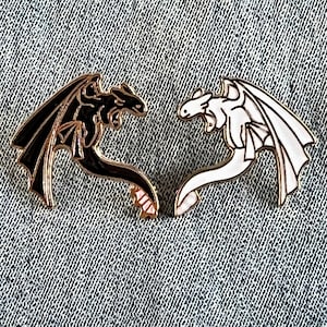 How to Train Your Dragon TOOTHLESS Enamel Pin Cute Pins Button ...