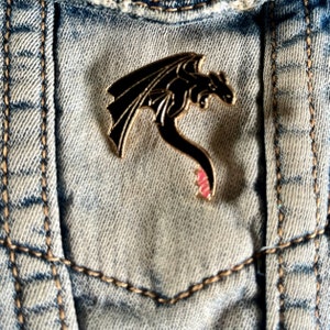 How to Train Your Dragon Luna & Toothless Enamel Pin Cute Pins Button ...