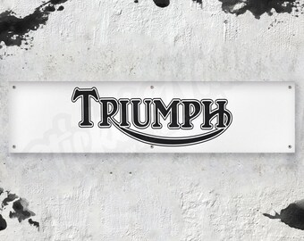 Triumph Banner | Etsy
