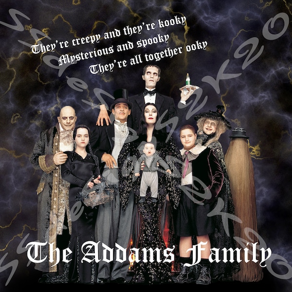 Addams Family - Etsy