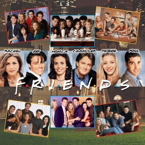 Friends Photo Collage Digital File for Sublimation And/or Printing - Etsy