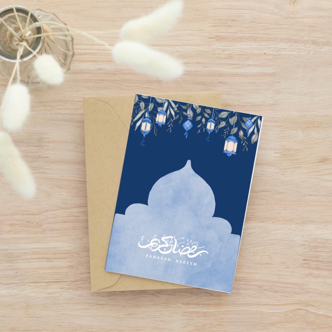 Ramadan Card Printable, Ramadan Card Digital, Ramadan Greeting Card ...