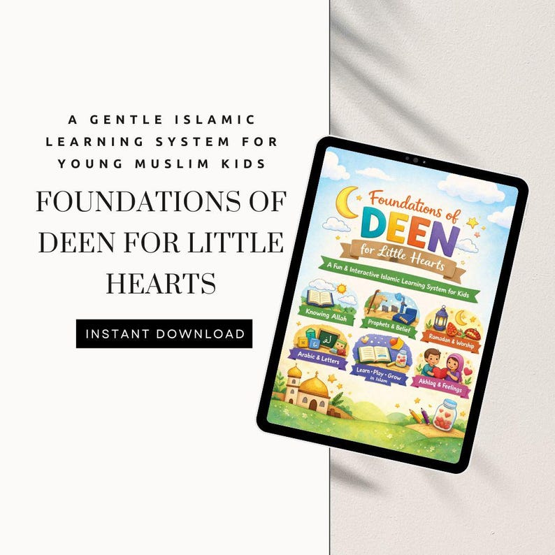 Foundations of Deen for Little Hearts - Islamische Lernaktivitäten für ...