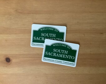 Sacramento Stickers - Etsy