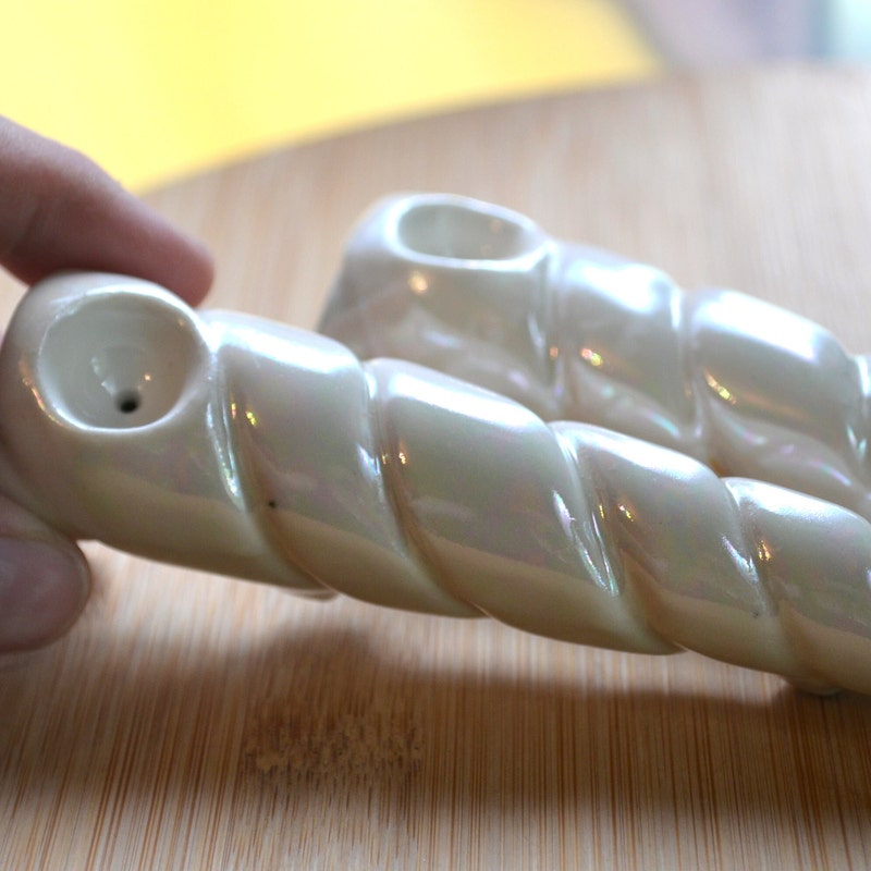 Ceramic Smoking Pipe - Etsy