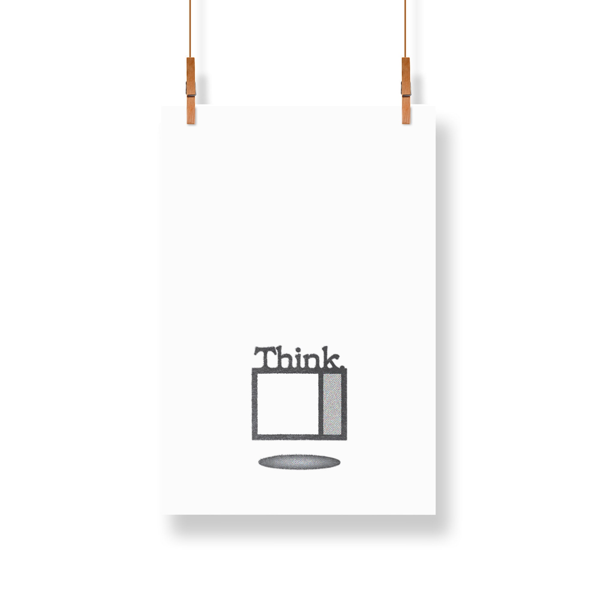 Think outside The Box digital Download Poster Print - Etsy
