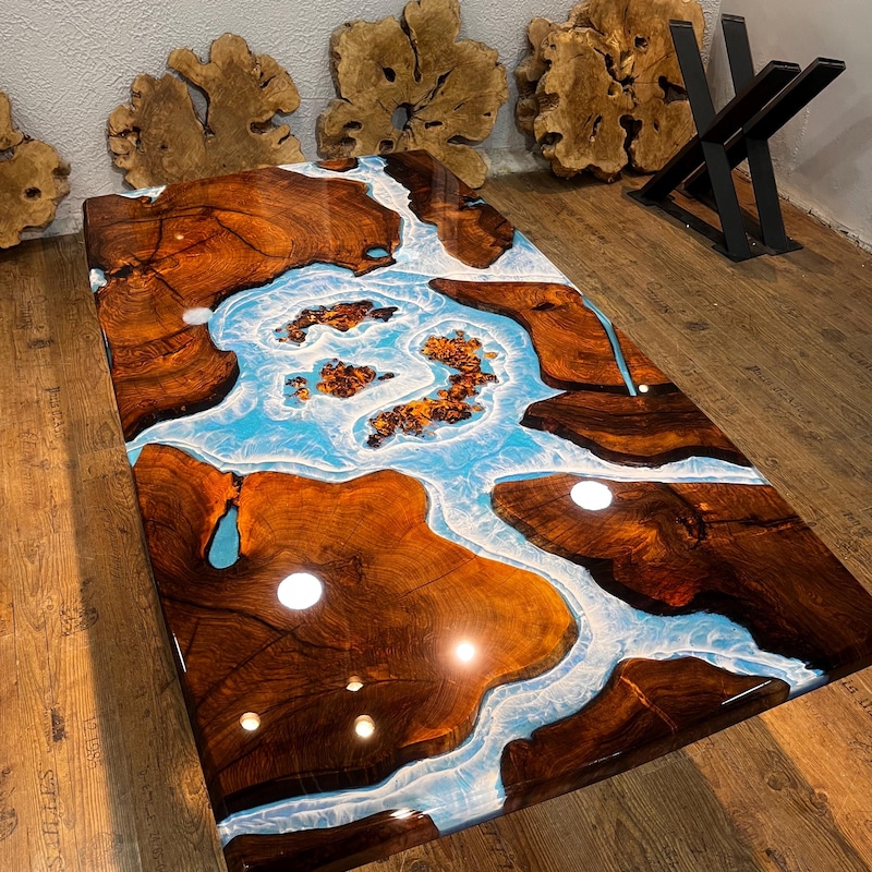 Resin Table - Etsy