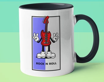 Rock N Roll Mug - Etsy