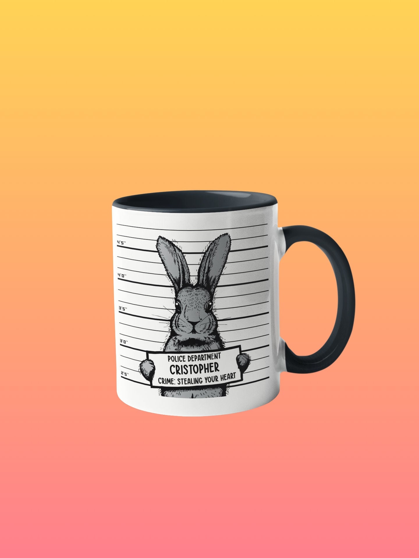 Personalized Bunny Rabbit Mug - Rabbit Gifts - Bunny Gifts - Funny ...
