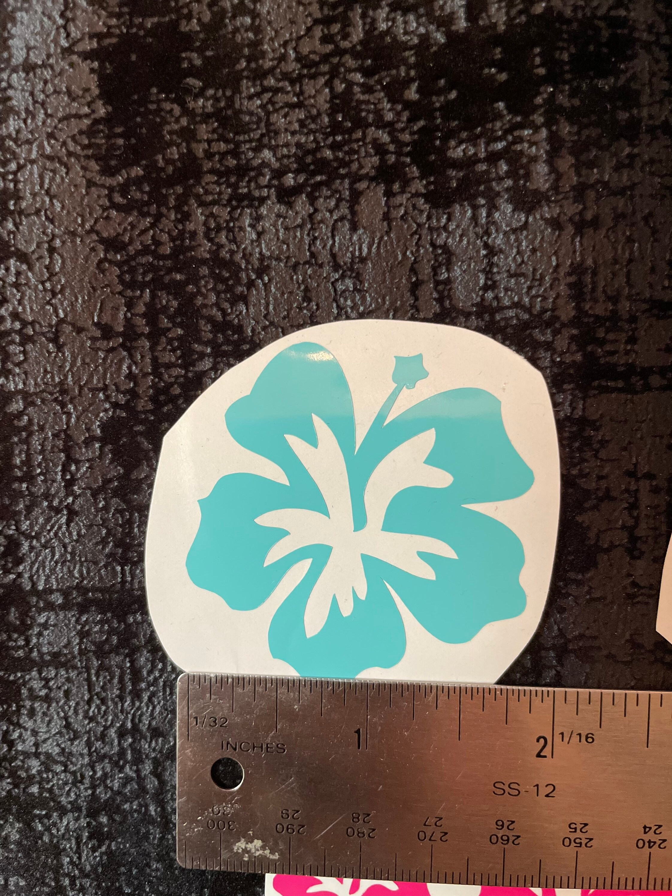 Hawaiian Hibiscus Flower Decal Sticker - Etsy