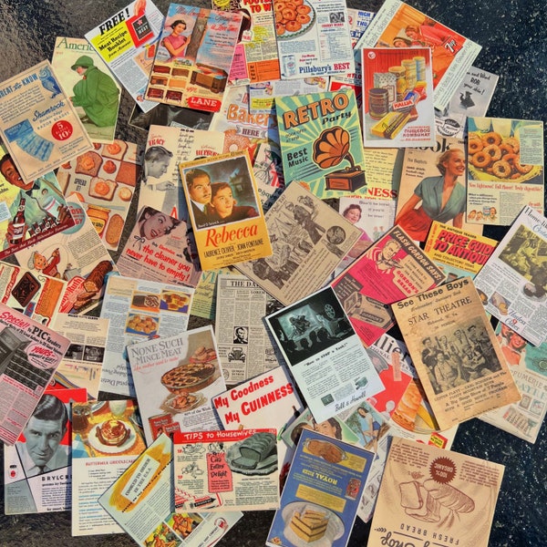 Vintage Stickers - Etsy