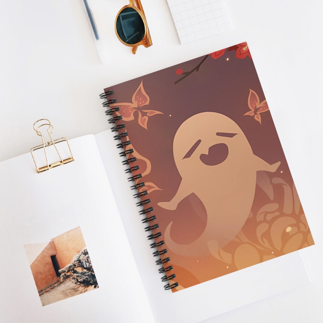 Genshin Impact Hutao Spiral Notebook, Genshin Impact Ruled Lined ...