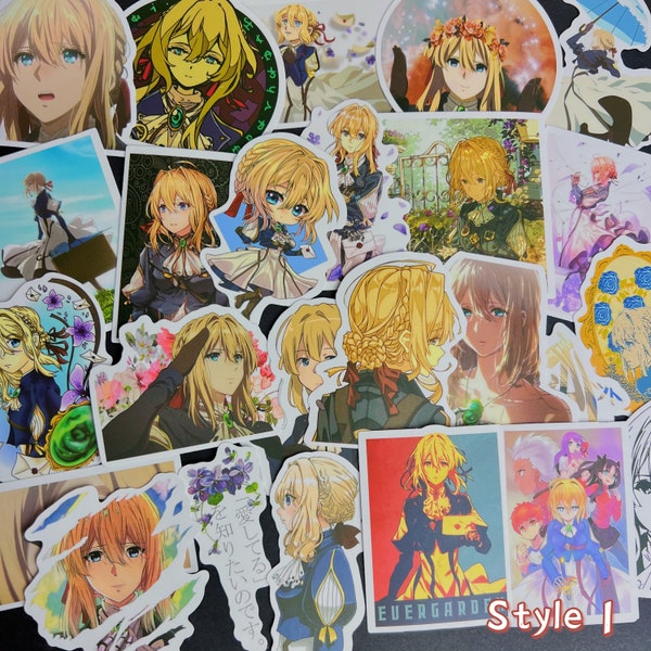 Violet Stickers - Etsy