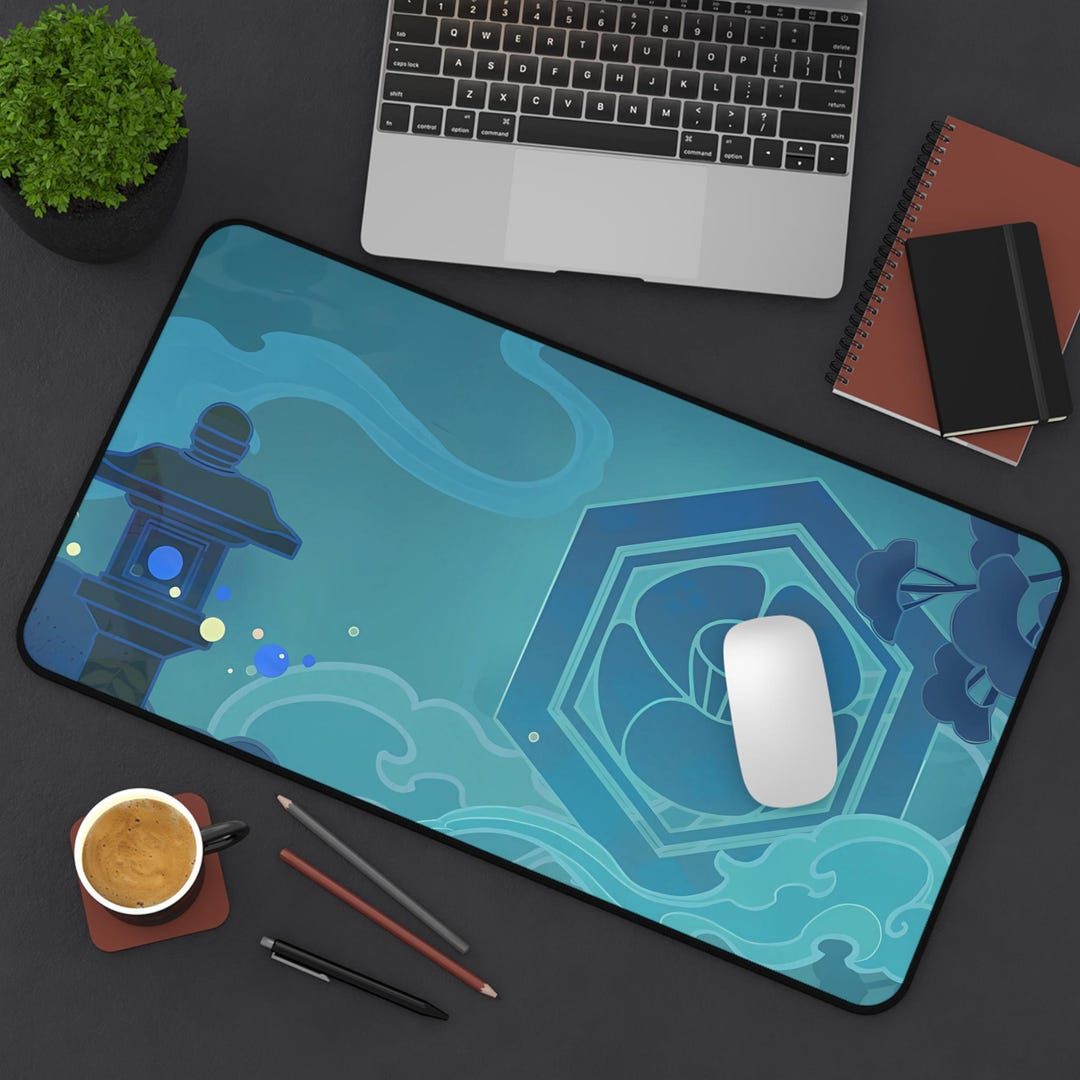Genshin Impact Desk Mat, Genshin Impact Large Gaming Desk Mat, Genshin ...
