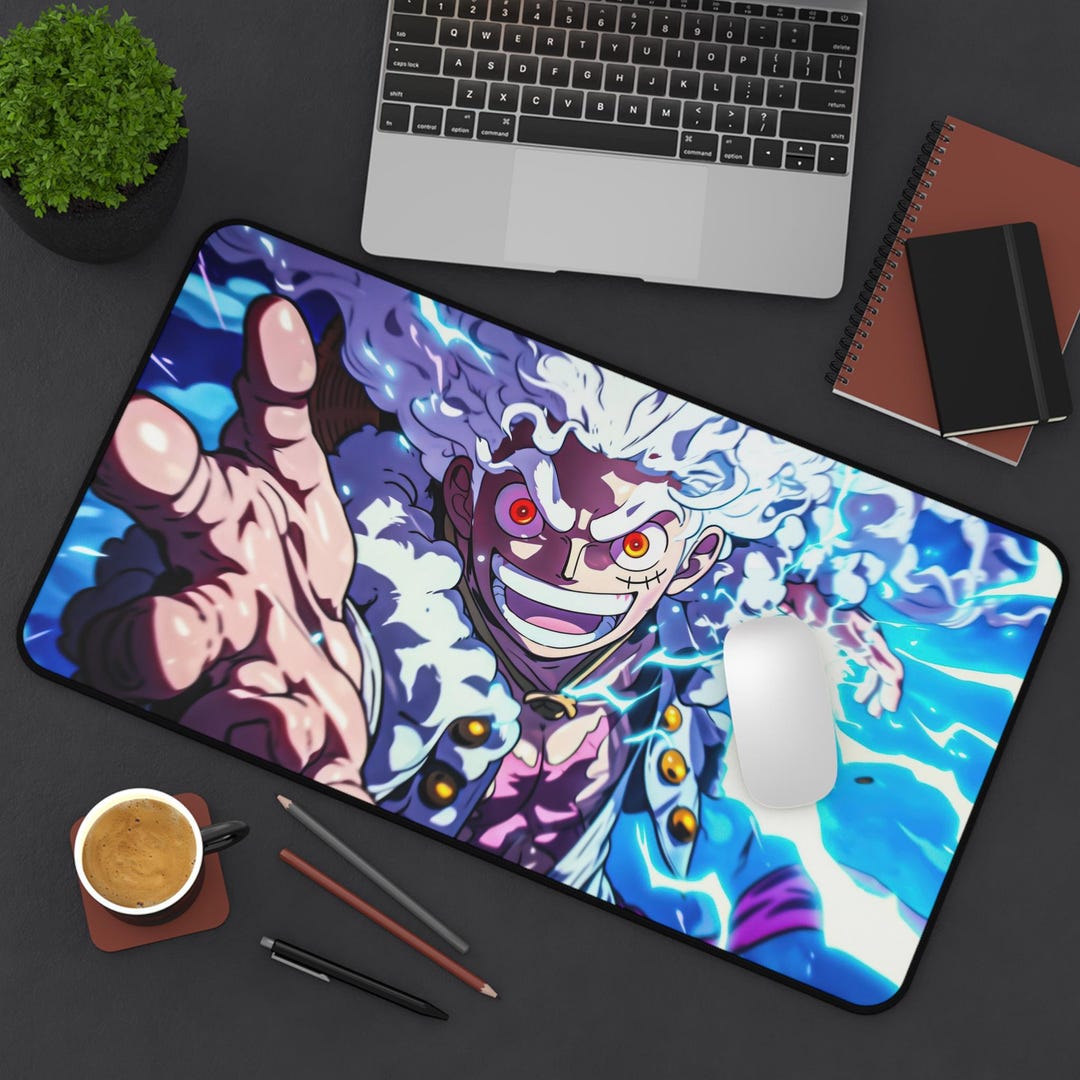 One Piece Luffy Desk Mat, Anime Gaming Desk Mat, Anime Mouse Pad, Anime ...