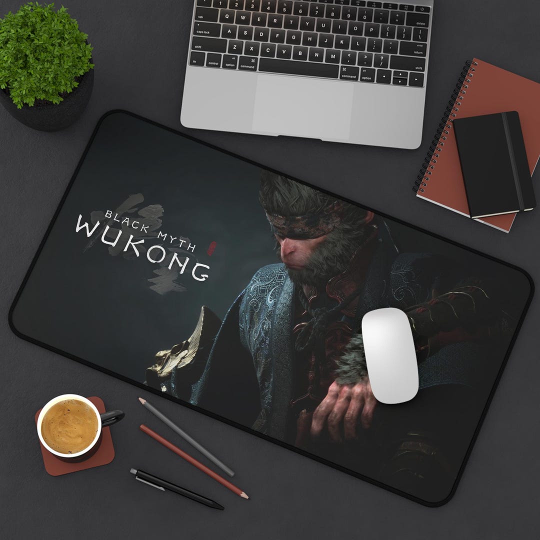 Black Myth Wukong Desk Mat, Large Gaming Desk Mat, Black Myth Wukong ...