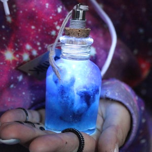 MAGIC POTION WITH LED Light / Cosmic Stardust Potion / With Cloud ...