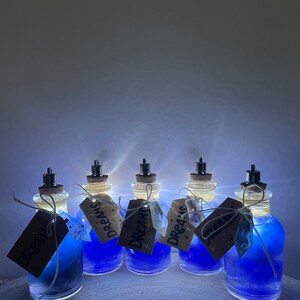 MAGIC POTION WITH LED Light / Cosmic Stardust Potion / With Cloud ...