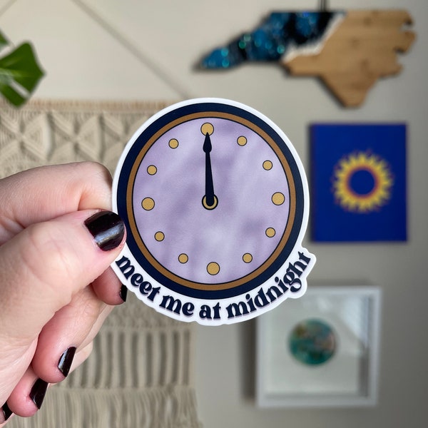 Midnights Taylor Clock - Etsy