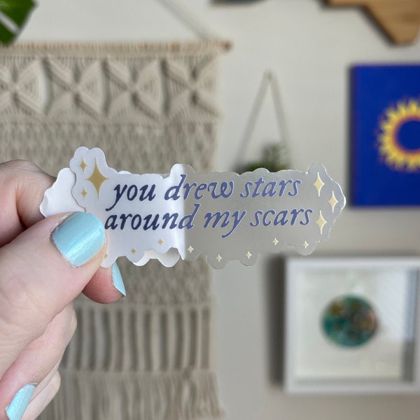 You Drew Stars Around My Scars - Etsy