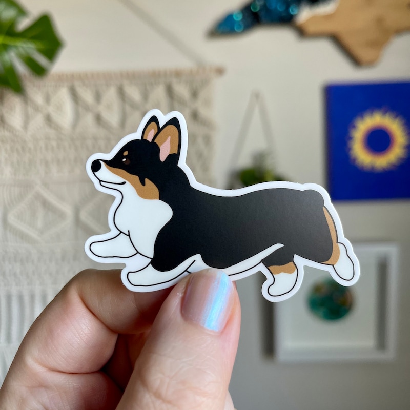 Corgi Decal - Etsy