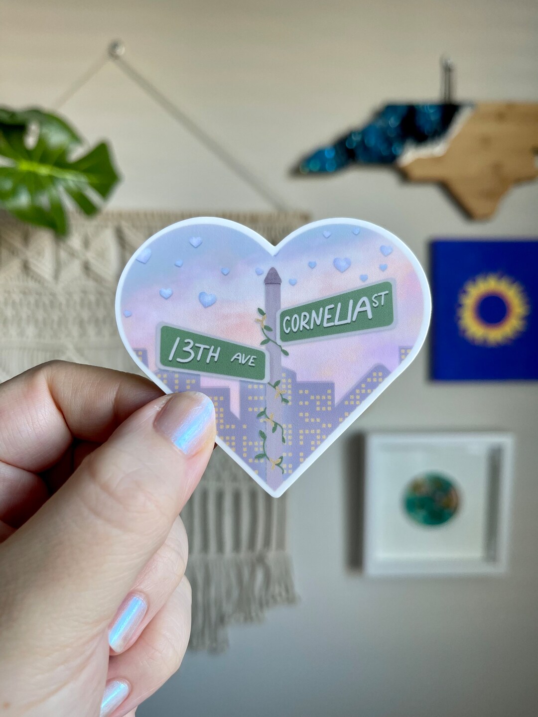 Cornelia Street Sticker, 13 Street Sign, Taylor Lover Era, Waterproof ...