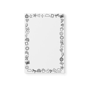 Doodles Color-in Notepad, Coloring Notepad, Activity Notepad, Gift for ...