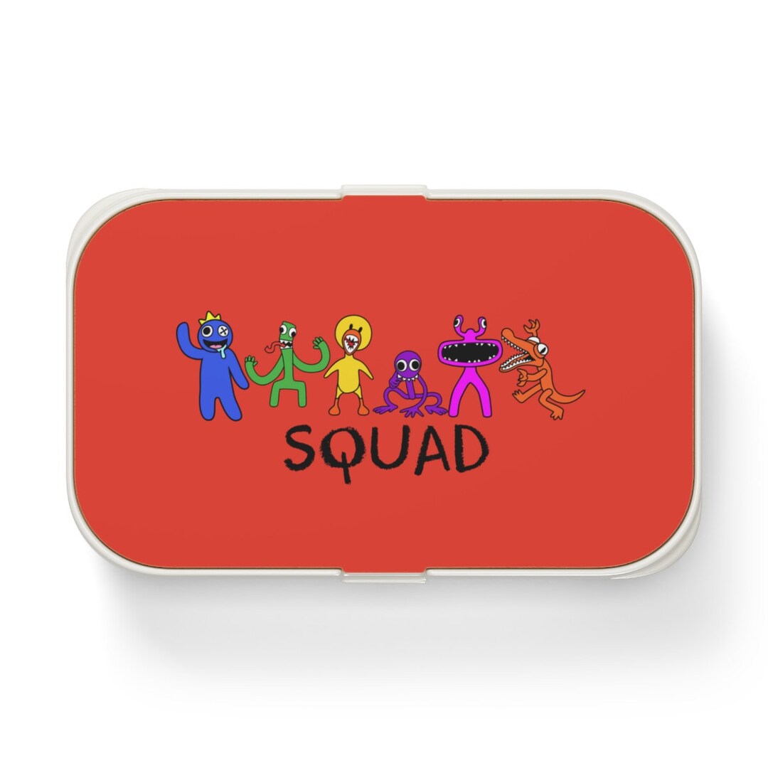 Roblox Rainbow Friends Squad Bento Lunch Box Cosplay Gamer - Etsy